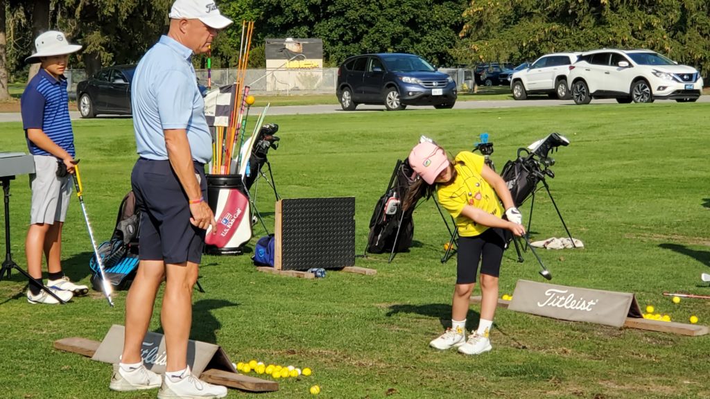 Six-year old Penny Roach Swinging Big - Golf Town Blog